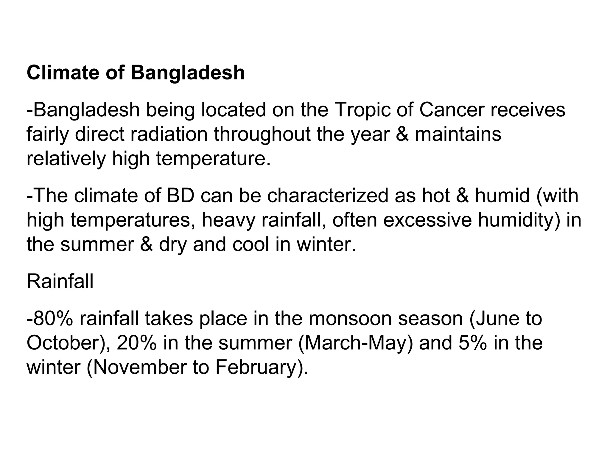 Climate & temperature; climatic hazard | PPT