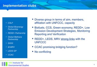 Climate clubs and the UNFCCC Oscar Widerberg | PPS