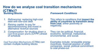 Climate & Company: An Overview of Coal Transition Mechanisms | PPTX