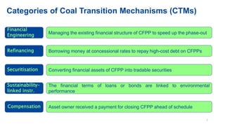Climate & Company: An Overview of Coal Transition Mechanisms | PPTX