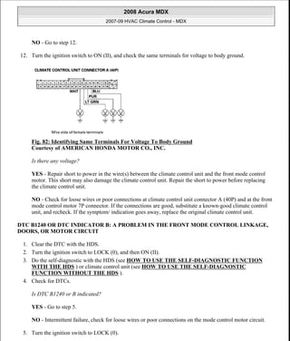 Honda climate control repair information | PDF