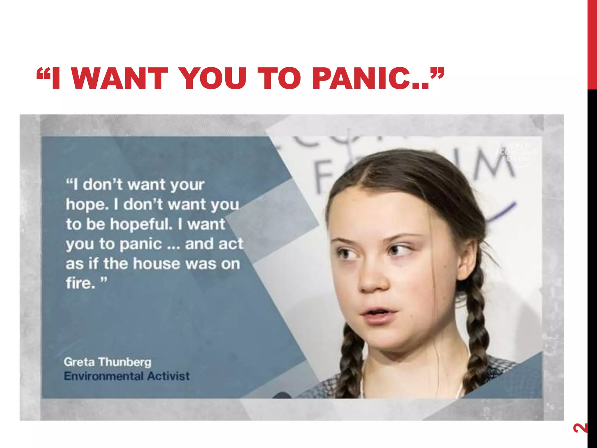 Climate Emergency workshop Part I: Greta Story – The Power of One | PPT