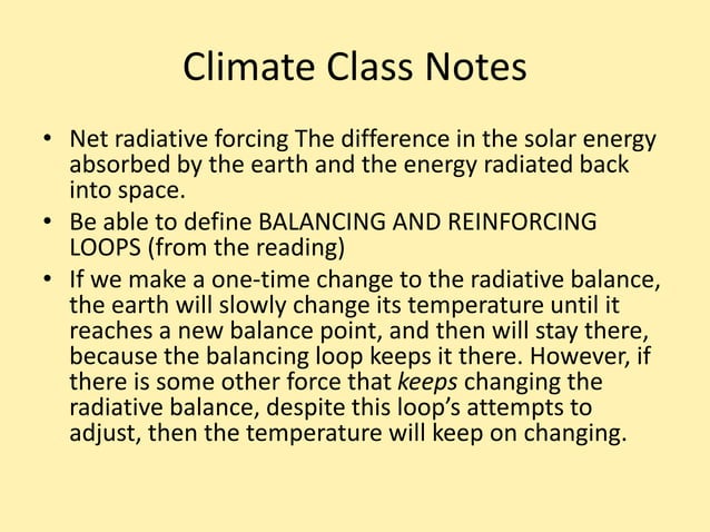 Climate feedback loops | PPTX | Indoor Environmental Quality | Home ...