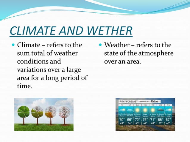 Climatology | PPT