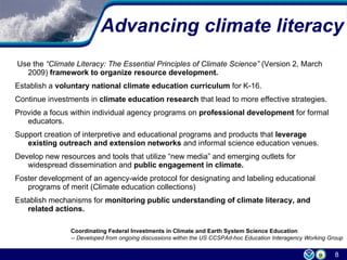 Climate Literacy May 20 2009 V2 2 | PPT