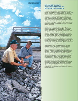 Climate Literacy Poster 8 5x11 March09 Final Lr | PDF | Geography | Science