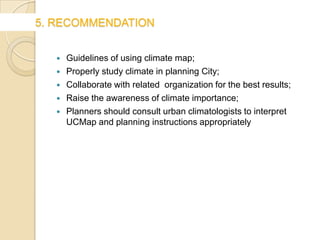 Introduction of Climate map and applicaiton in planning of Ho Chi Minh ...
