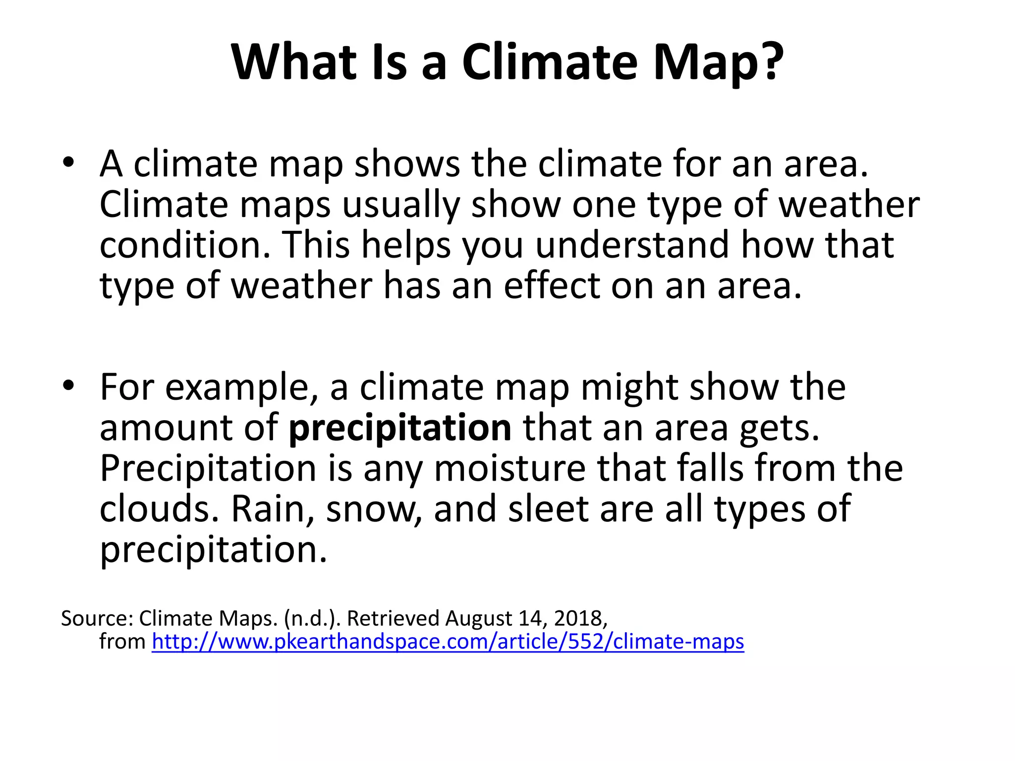 Climate Maps | PPTX | Weather | Science