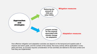 Climate mitigation strategies | PPTX