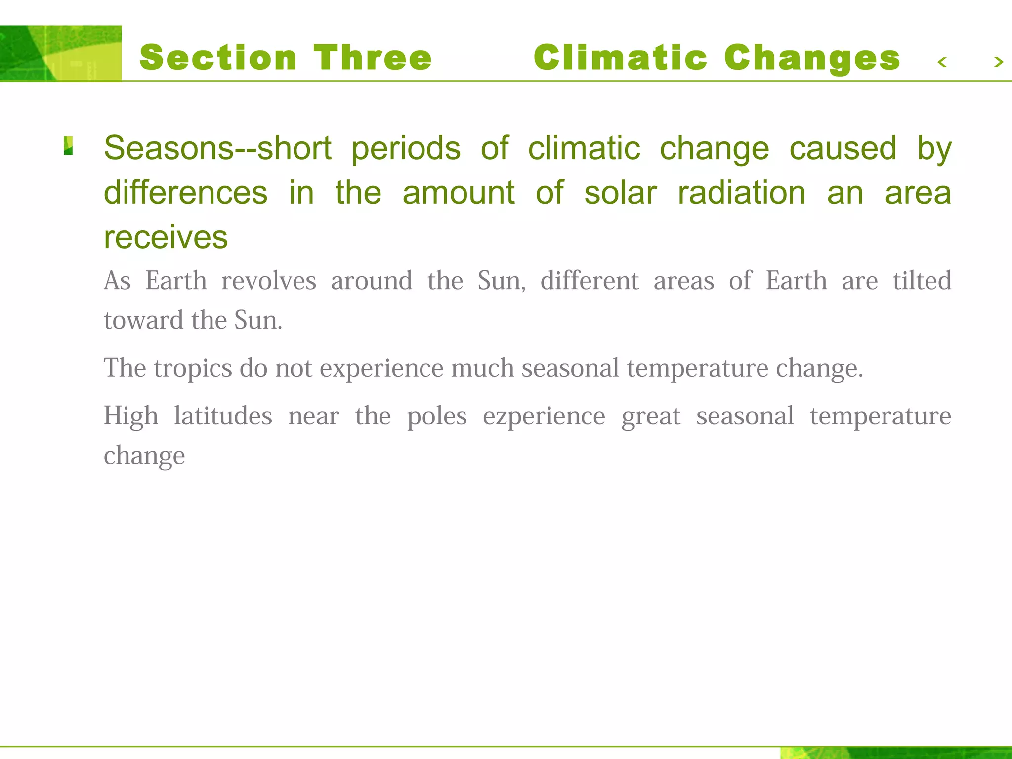 Climate Notes PowerPoint | PPT | Weather | Science