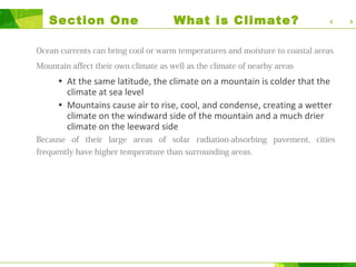 Climate Notes PowerPoint | PPT | Weather | Science