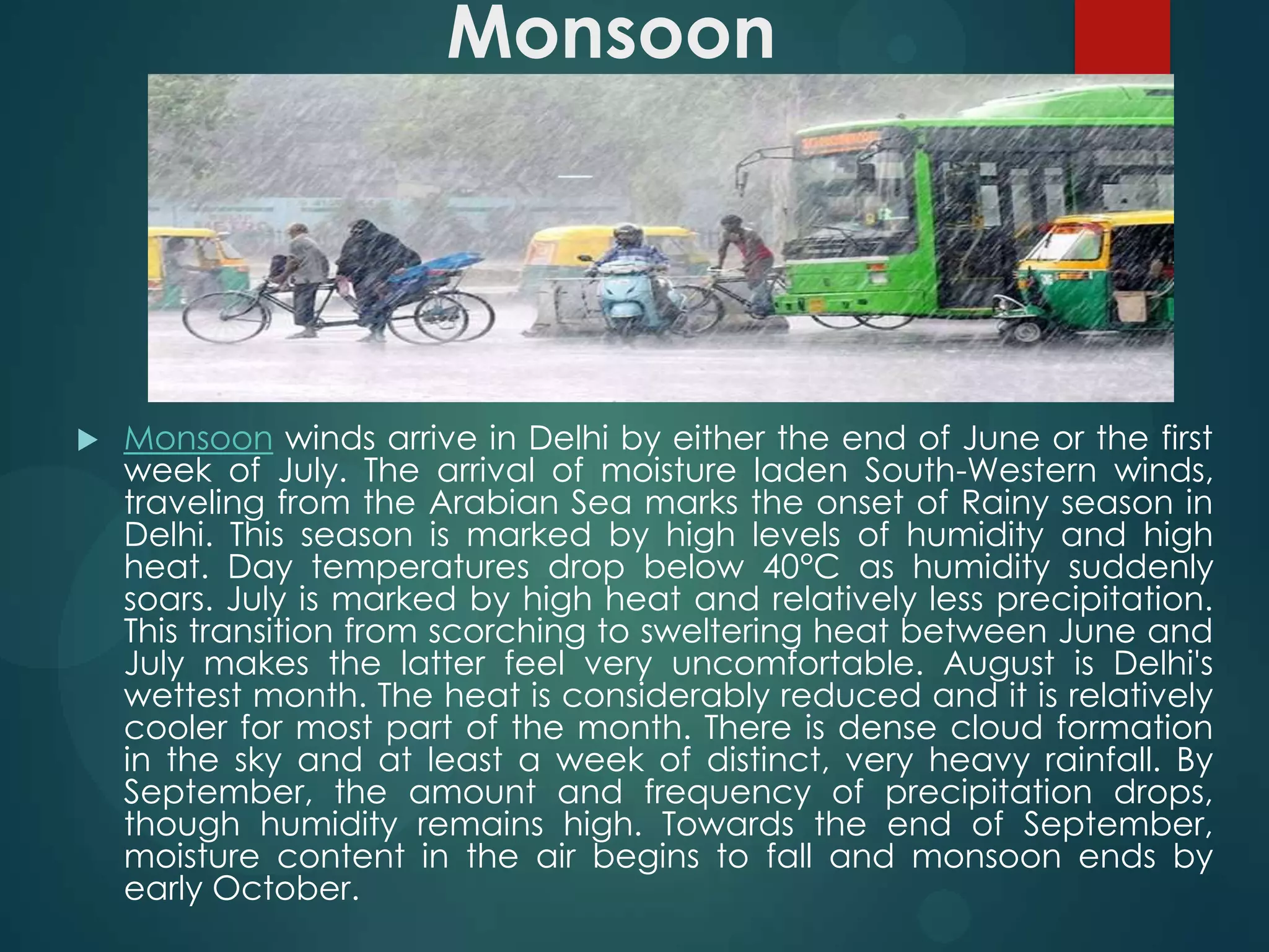 Climate of delhi | PPTX