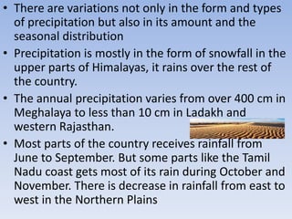 Climate of india | PPTX
