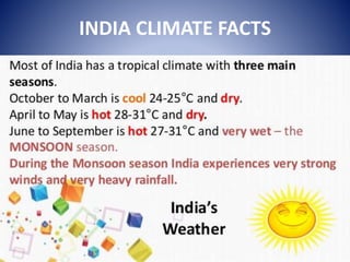 Climate of india | PPTX