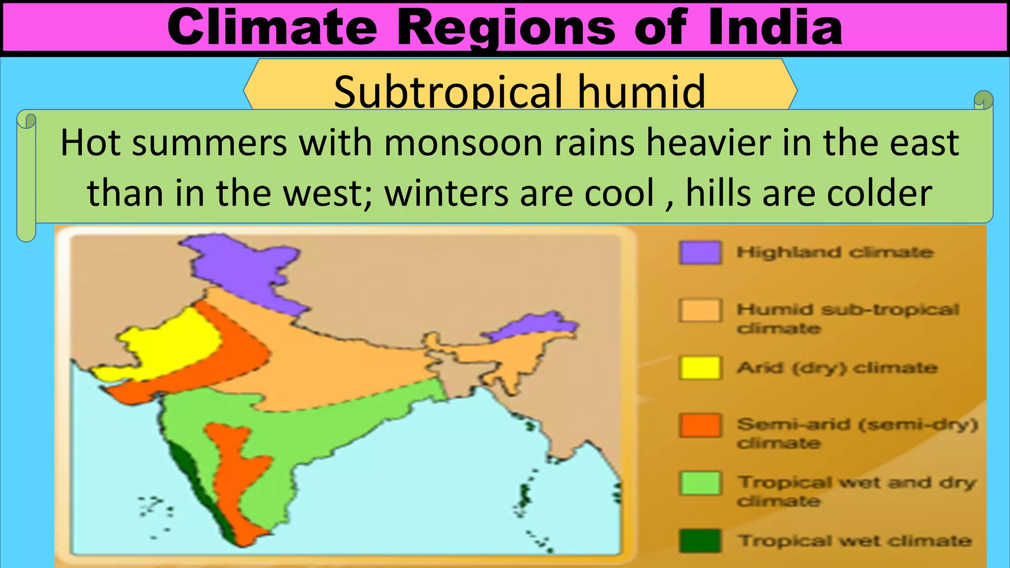 Climate of india | PPTX
