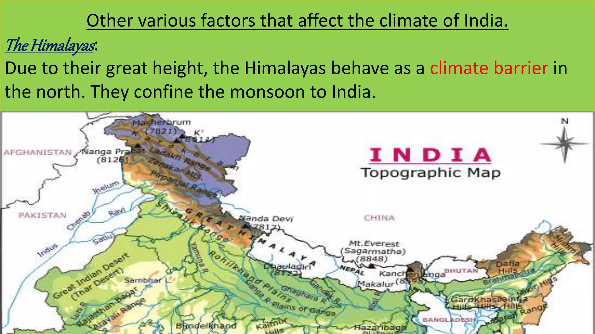 Climate of india | PPTX