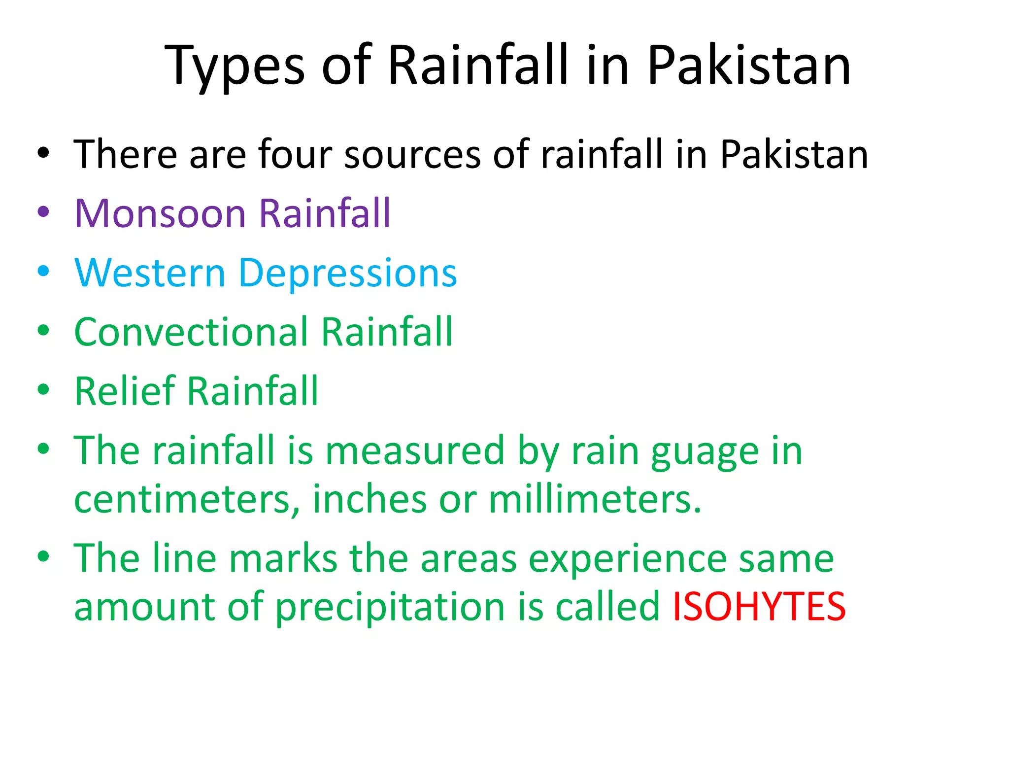 Climate of pakistan | PPTX