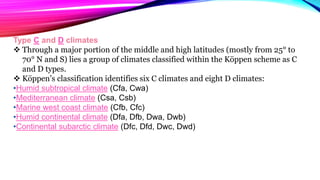 KOPPEN'S CLIMATE (Climate pattern of world) | PPTX