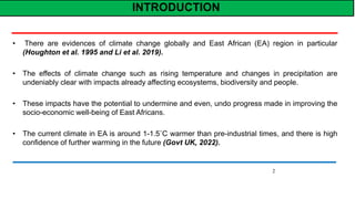 Climate Projections power point presentation | PPTX