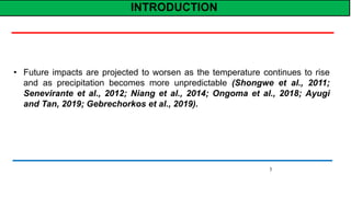 Climate Projections power point presentation | PPTX