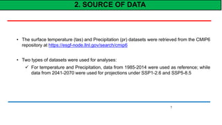 Climate Projections power point presentation | PPTX