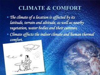 Climate Responsive Architecture | PPTX