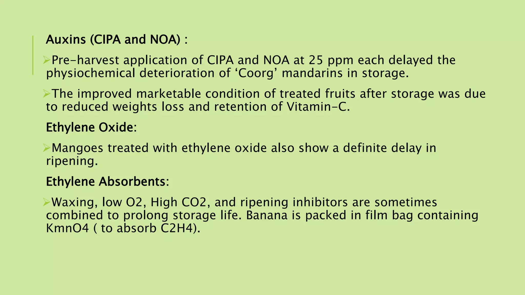 Climacteric and Non-Climacteric Fruits | PPTX