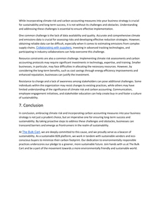 What's The Difference Between Climate Risk And Carbon Accounting? | PDF