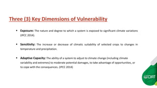 Climate Risk Vulnerability Assessment to Support Agricultural ...