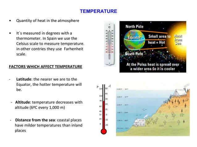 Weather and climate: basic concepts | PPTX