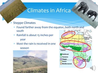 Climates of Africa | PPTX