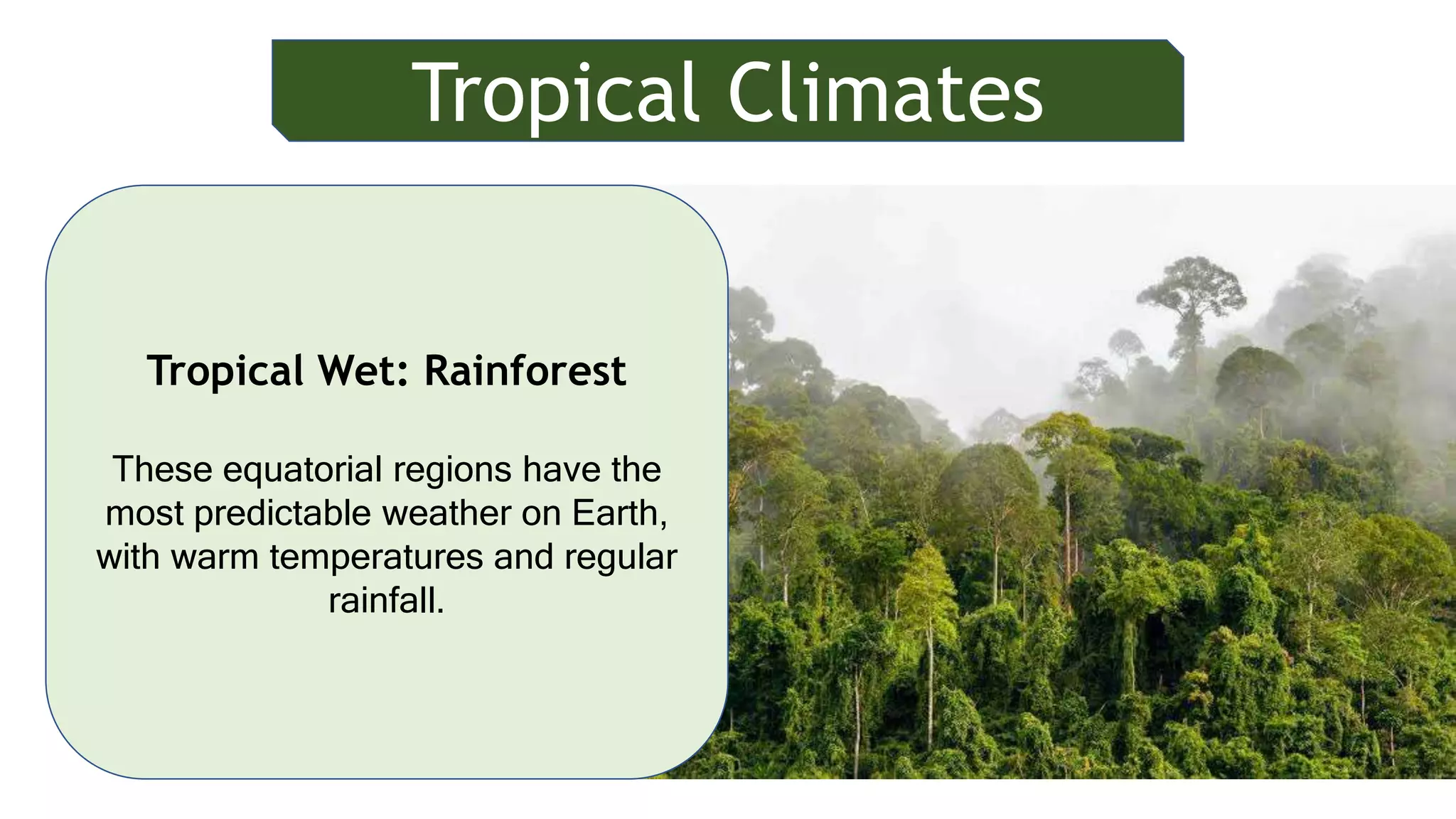 Climates and Climate Change | PPTX