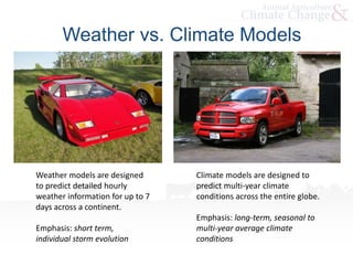 Climate science part 3 - climate models and predicted climate change | PPTX