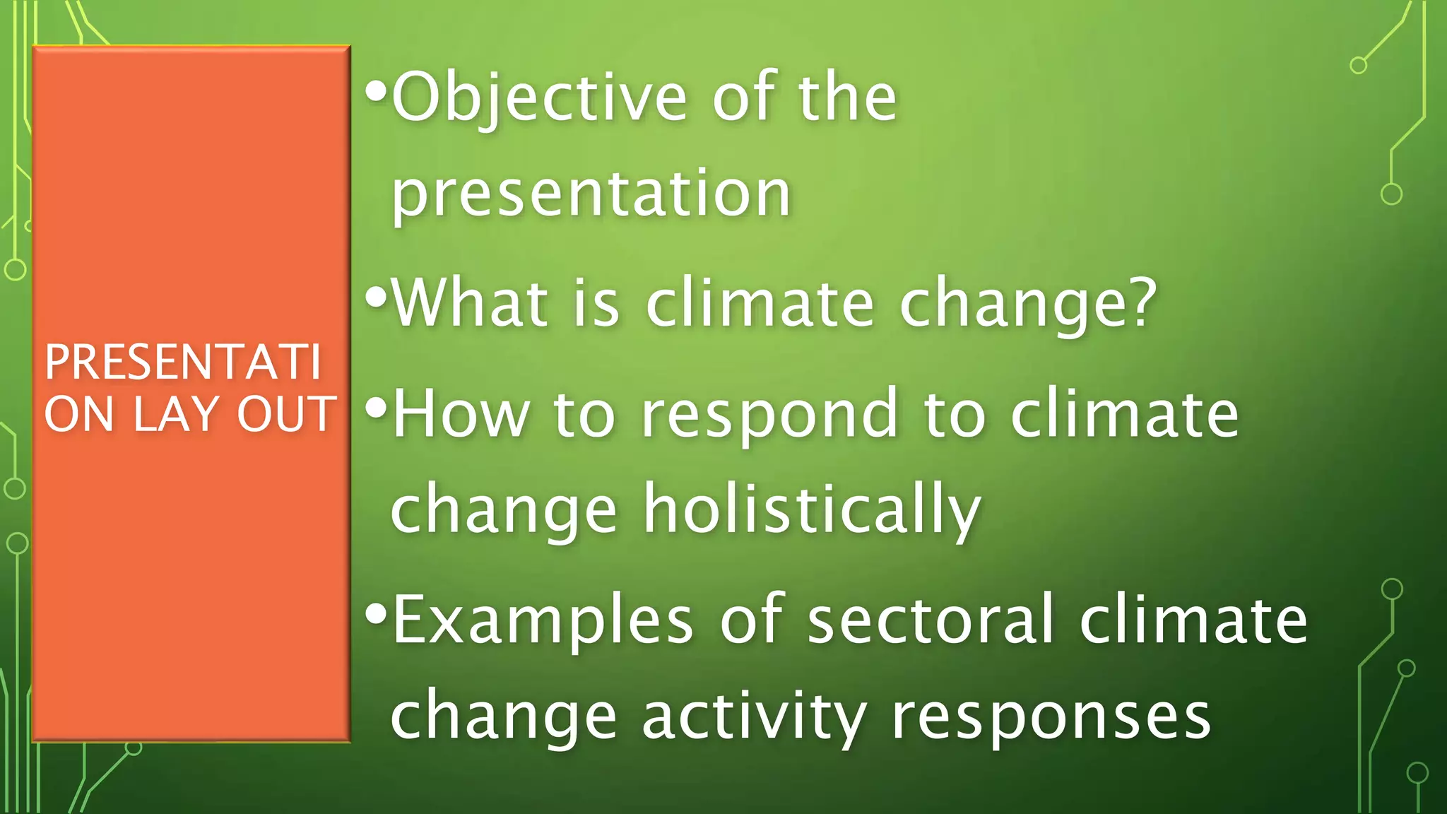 Climate sensitive budgeting | PPT