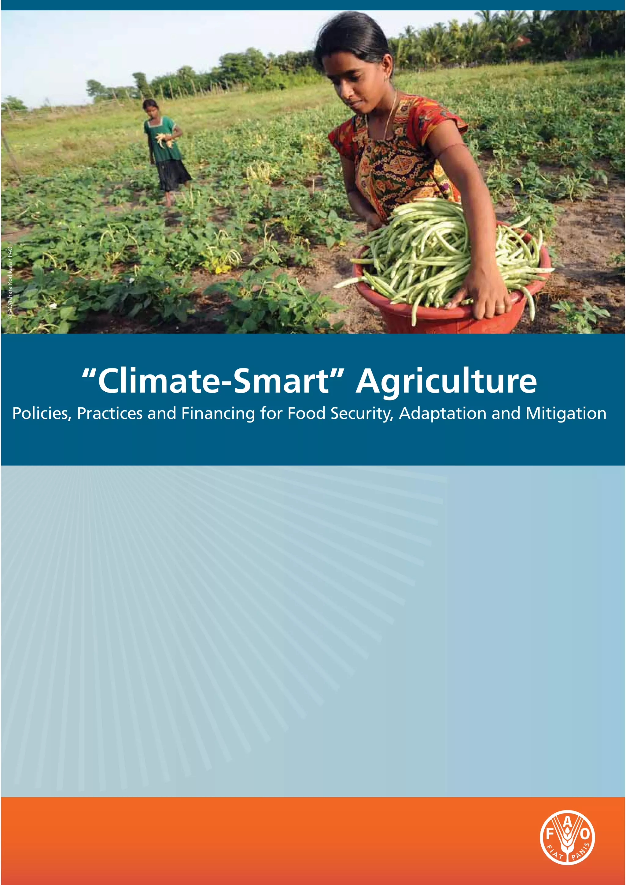 Climate Smart agriculture | PDF