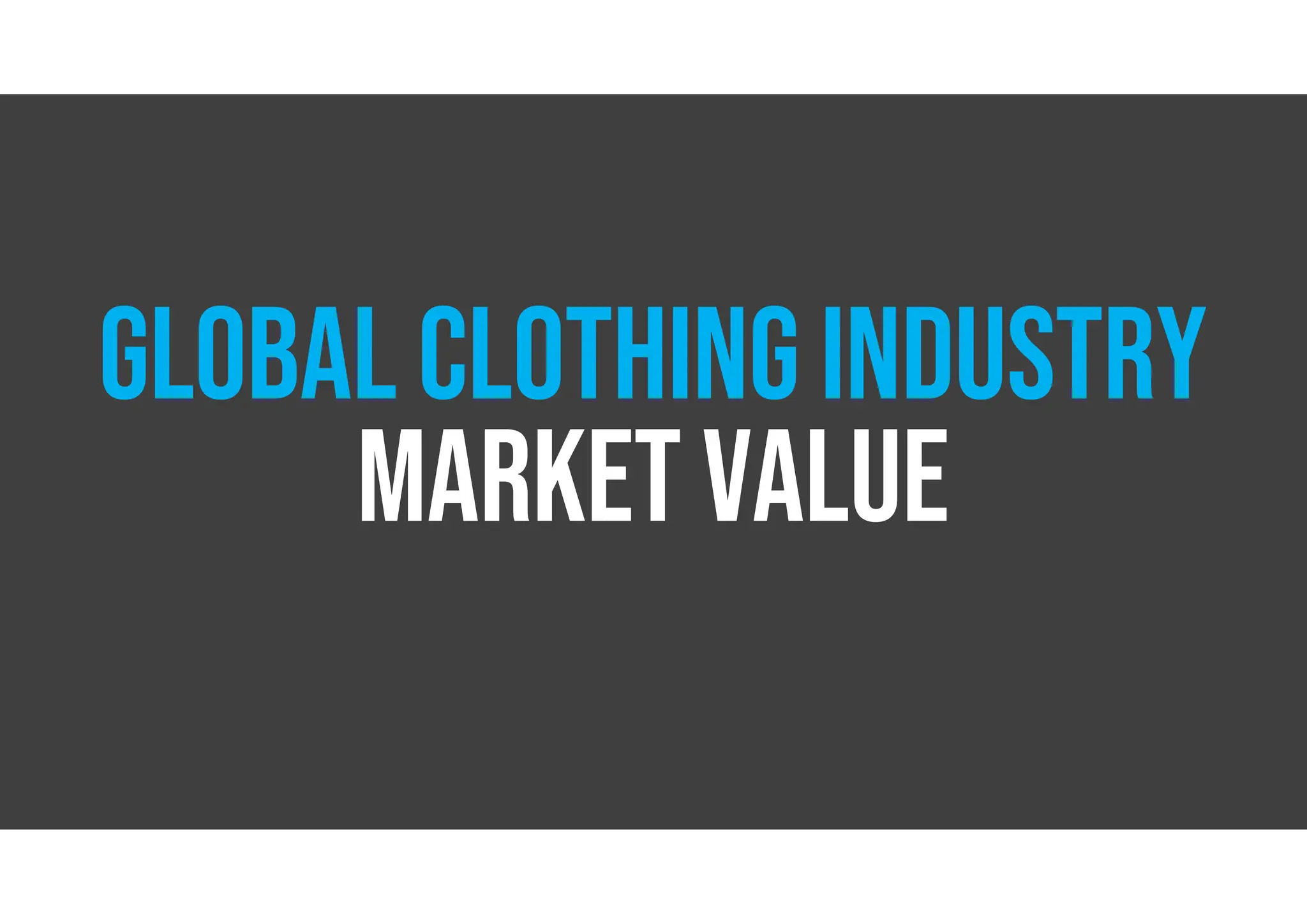 Climate Smart Apparel | PPT