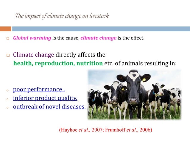 Climate Smart Livestock Production, by Dr Adil Rasool Paray | PPTX