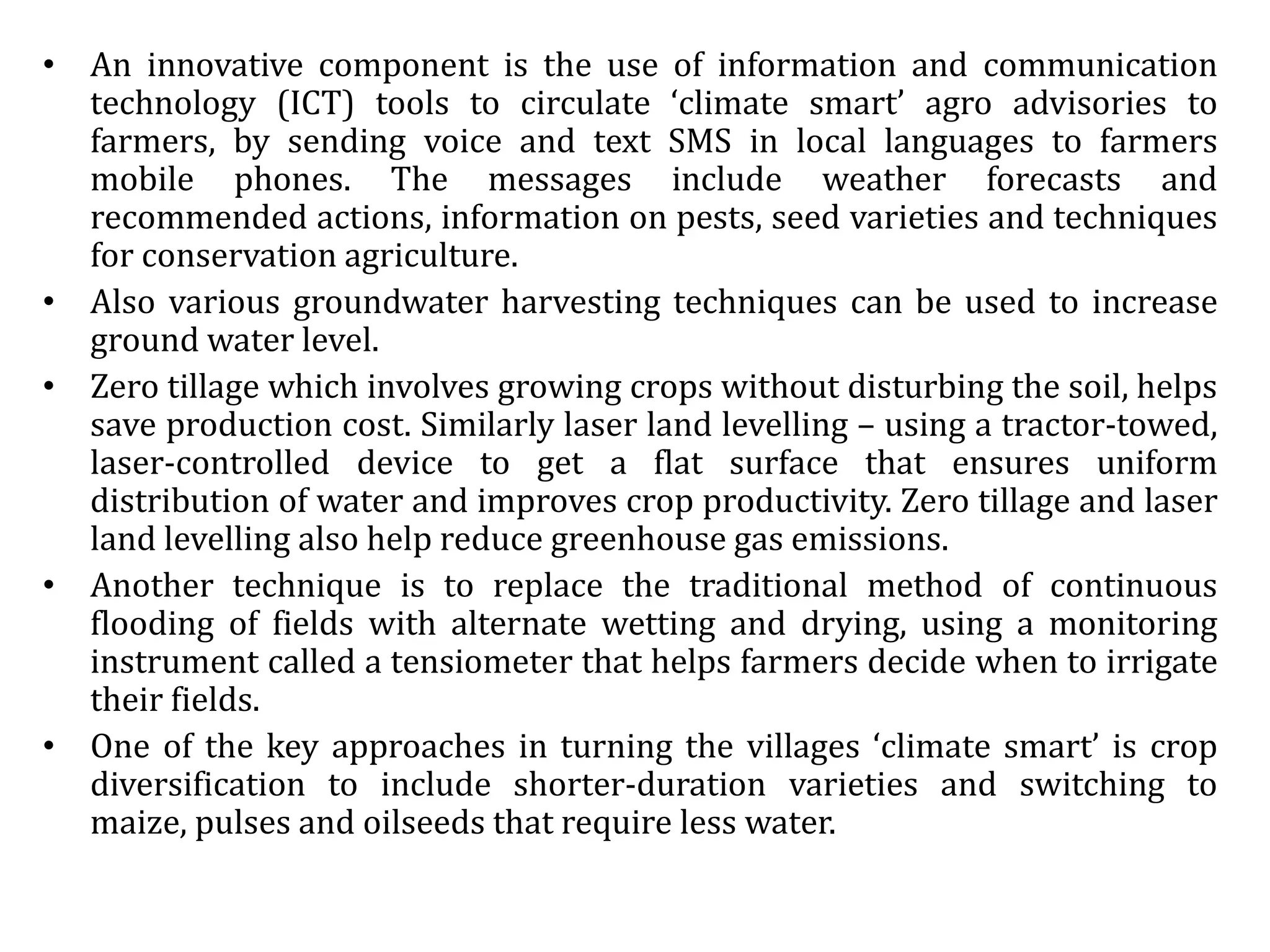 Climate smart village ppt | PPTX