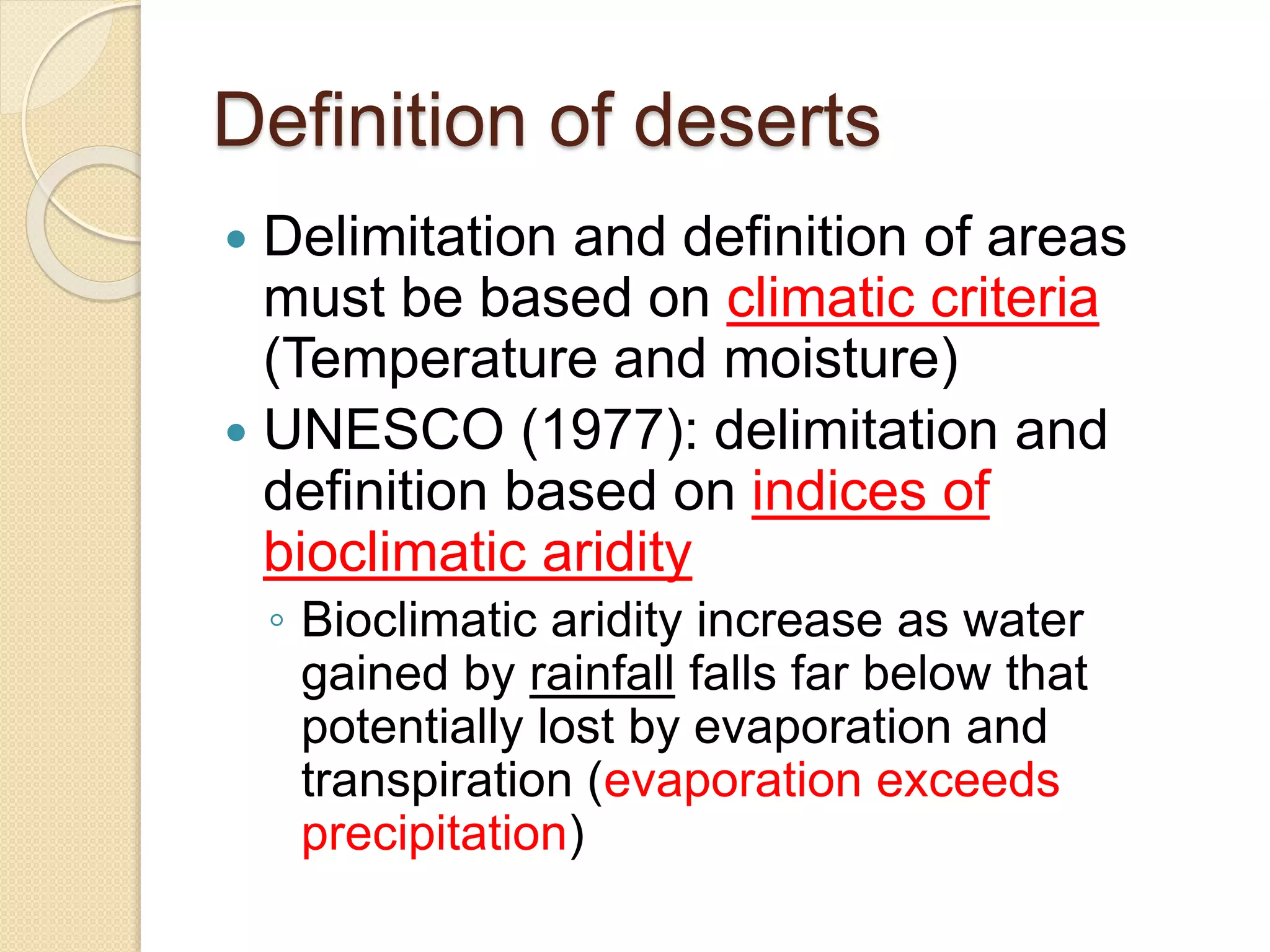 Climate, Soil, Deserts types, Topography and Biomes (1).pptx
