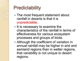 Climate, Soil, Deserts types, Topography and Biomes (1).pptx