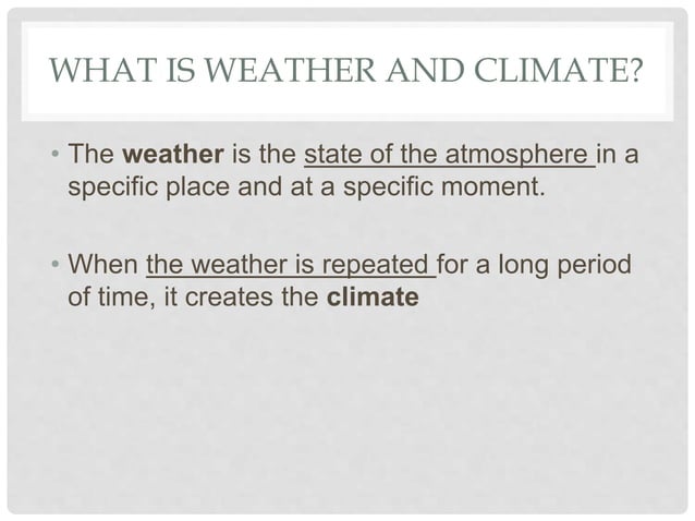 Climate's zones and climates of spain | PPTX | Weather | Science