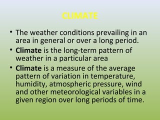 Climate and weather of Pakistan | PPT