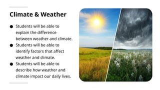 Climate and Weather Environmental changes.pptx