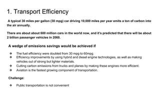 Climate Wedges | PDF