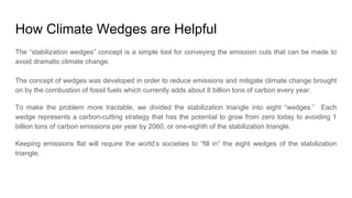 Climate Wedges | PDF