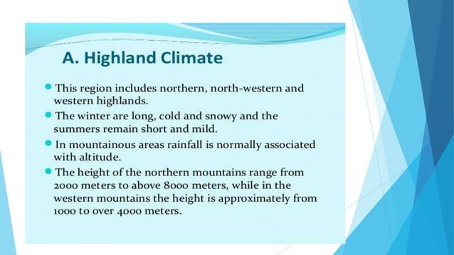 Climate zones of pakistan A Lecture By Mr Allah Dad Khan Former DG ...
