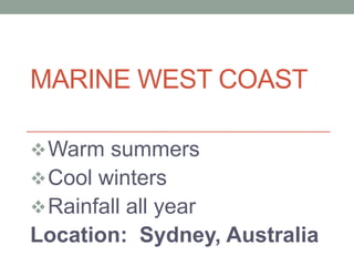 Climate Zones | PPTX