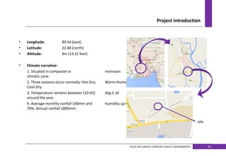 Climatic analysis of a built form | PPT