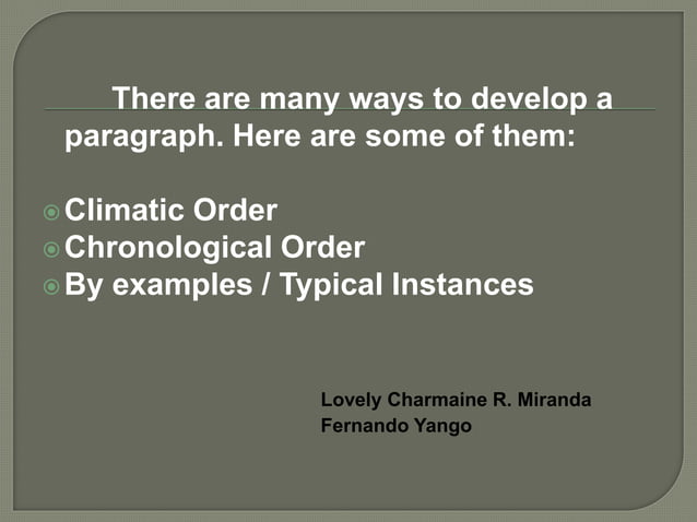 Climatic Order | PPTX | Indoor Environmental Quality | Home & Garden