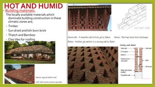 Climatic zones. warm and humid | PDF